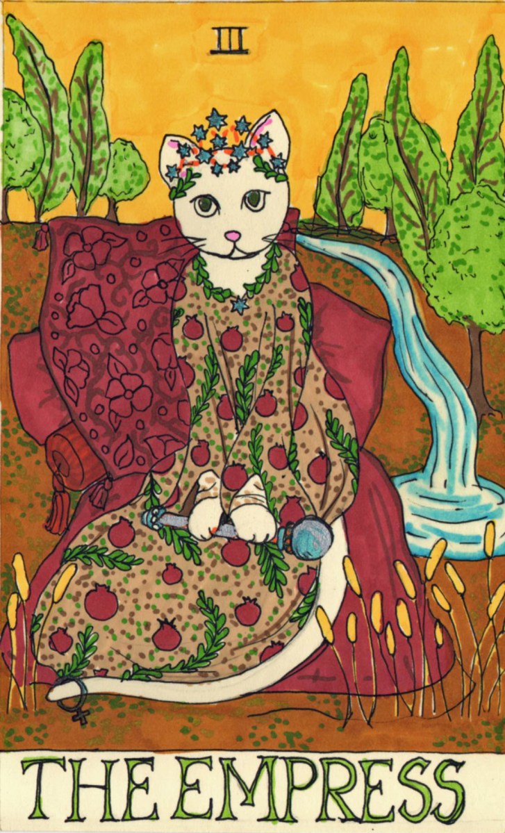 Tarot #3, The Empress. | Neurotic Owl
