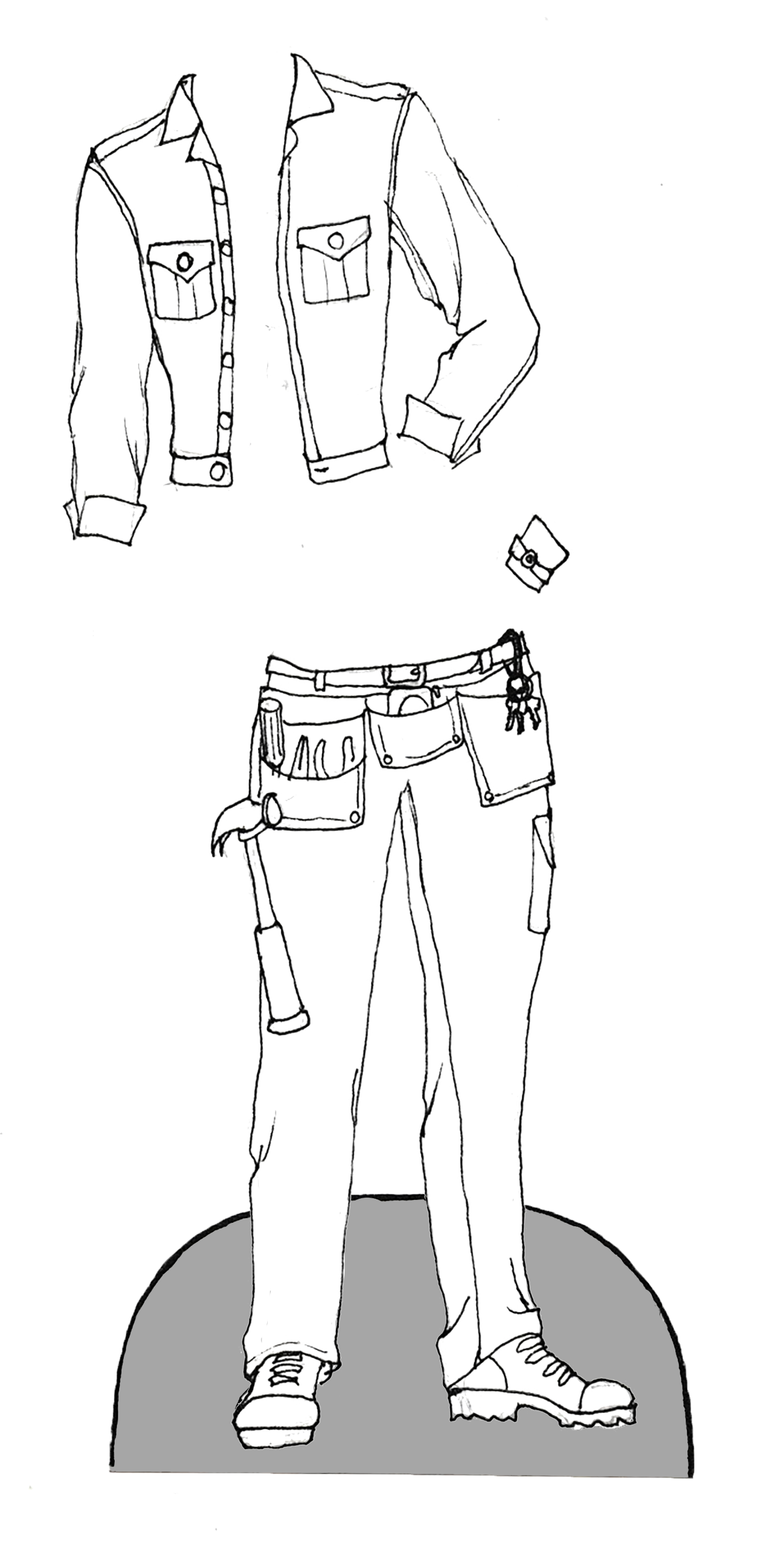 Ye olde paper doll continueth | Neurotic Owl